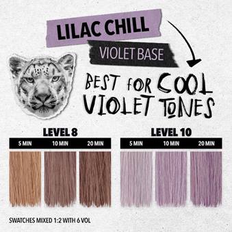 violet based ash toner