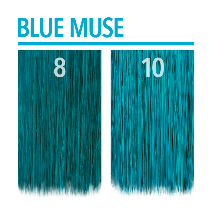 Blue Muse - Neon Electric | Blue Semi Permanent Hair Color | Pulp Riot