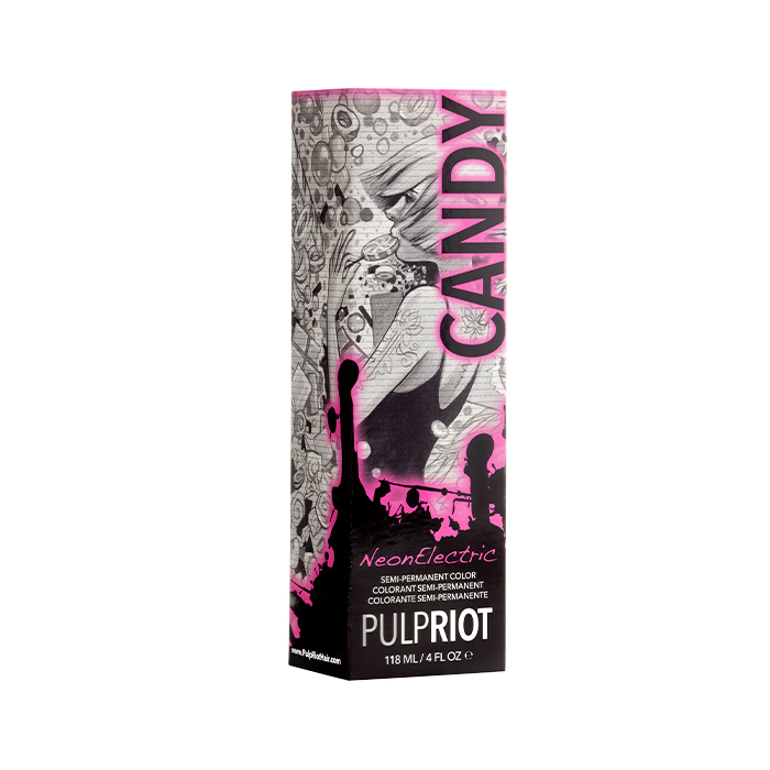 Candy - Neon Electric | Semi Permanent Hair Color | Pulp Riot